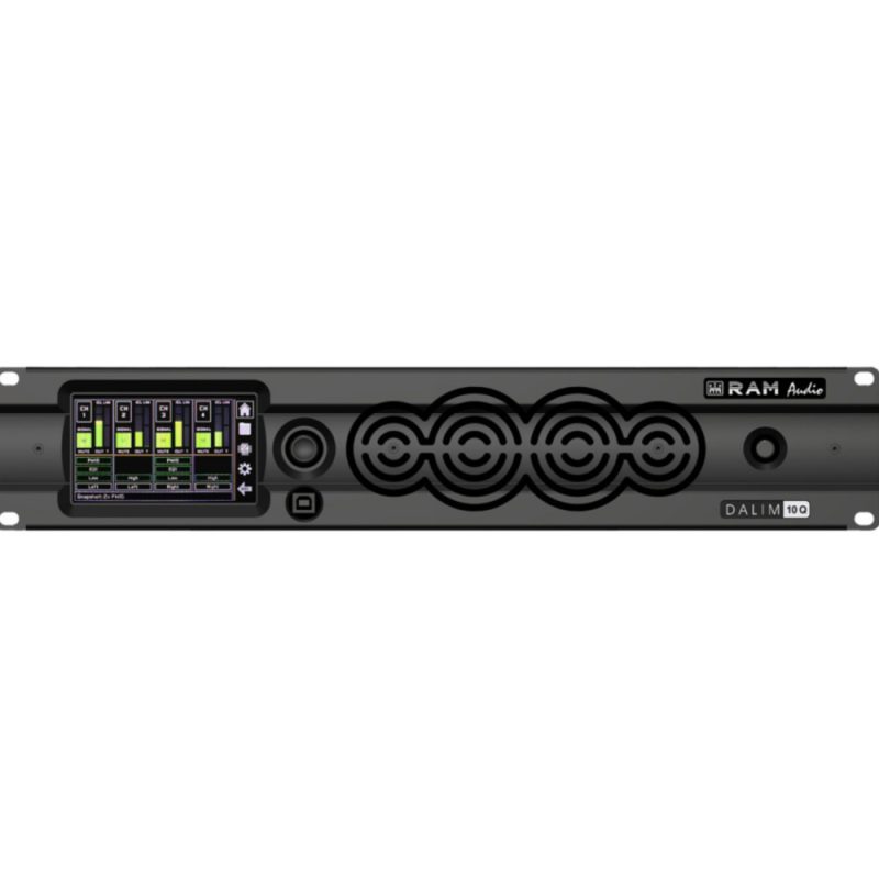 RAM AUDIO DALIMa 10Q, 10000 Watt, 4 channel Amplifier without DSP with ...