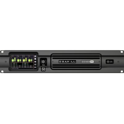 RAM AUDIO DALIMa 5Q, 5000 Watt, 4 channel Amplifier without DSP with ...