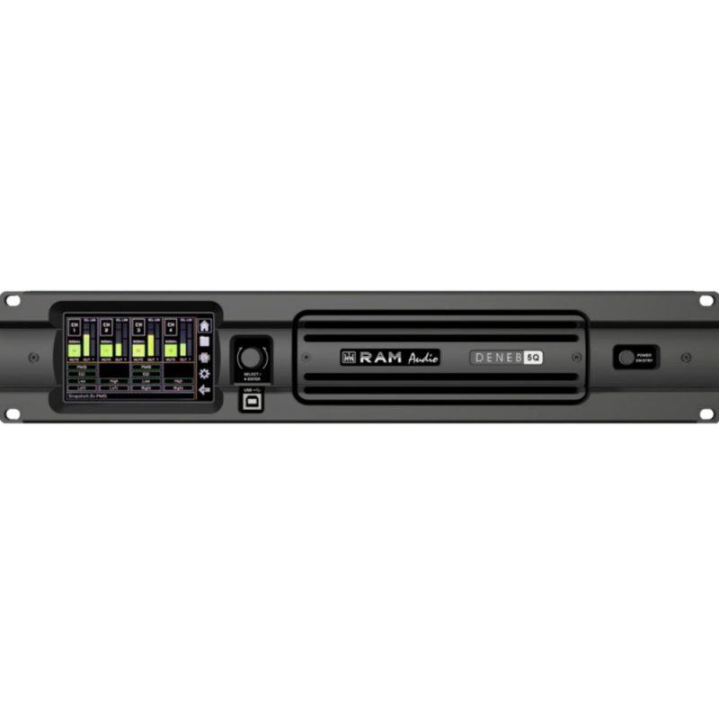 RAM AUDIO DALIMa 5Q, 5000 Watt, 4 channel Amplifier without DSP with ...