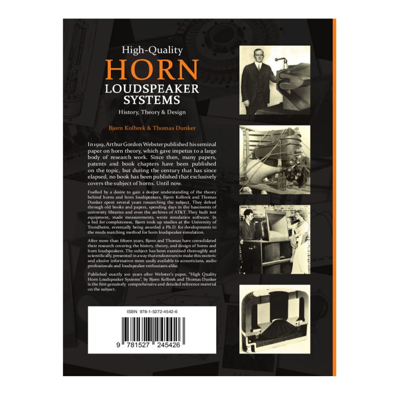 High Quality Horn Loudspeaker Systems by Bjørn Kolbrek and Thomas ...